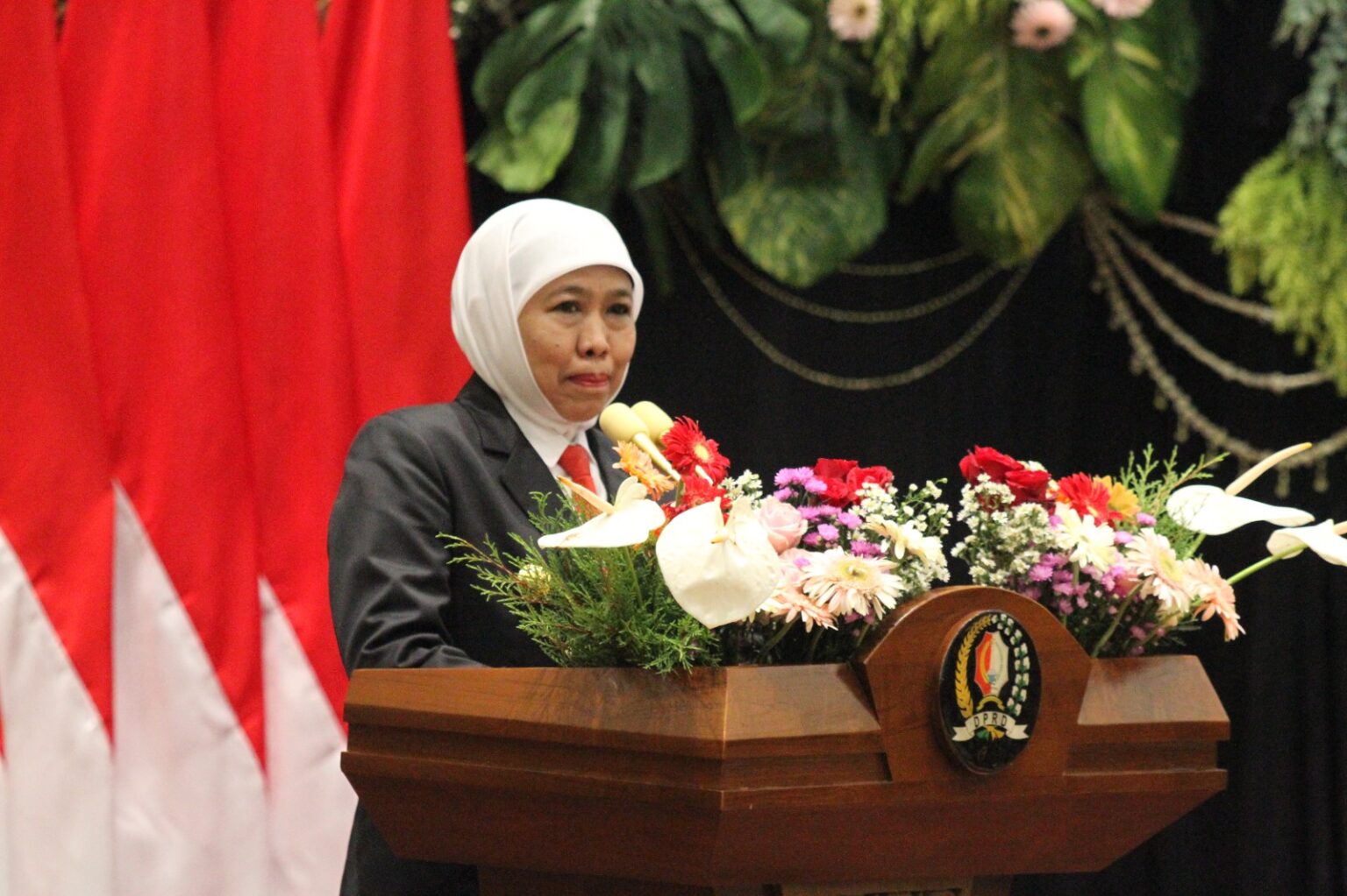 Bupati dan Wakil Bupati Bojonegoro 2025-2030 Resmi Dilantik, Gubernur ...